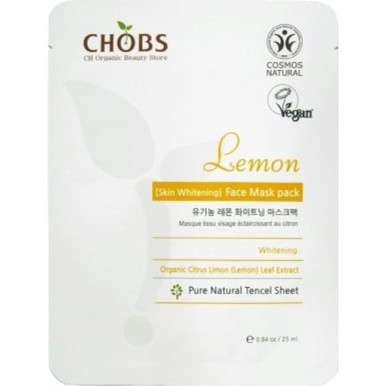 CHOBS Lemon Whitening Mask Pack For a healthy-looking & glowing complexion