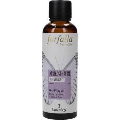 farfalla Organic Apricot Kernel Care Oil Intensive skincare from head ...