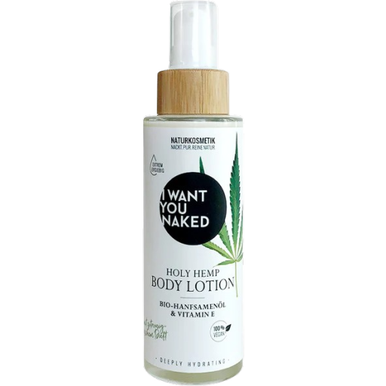 I WANT YOU NAKED Holy Hemp Body Lotion Refreshing, light-weight ...