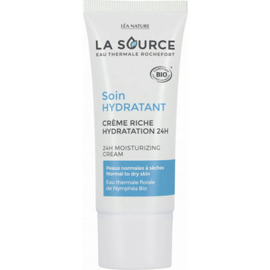 La Source Eau Thermale Rochefort Soin HYDRATANT 24h Moisturizing Cream ...