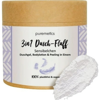 puremetics 3-in-1 Sensitive Shower Fluff Simplified body care with a ...