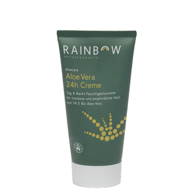 Rainbow Naturprodukte aloecare Aloe Vera 24h Cream Nourishing the face ...
