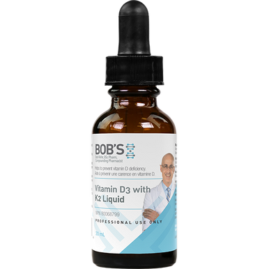 Bob's Vitamin D3 with K2 liquid 30 ml