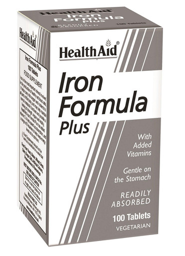 Health Aid Iron Formula Plus 100'S