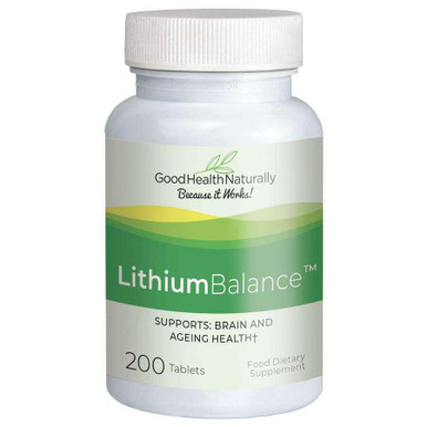 Good Health Naturally Lithium Balance 200's