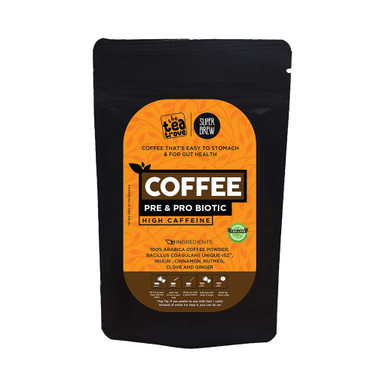 The Tea Trove Superbrew Prebiotic and Probiotic Coffee for Gut Health ...
