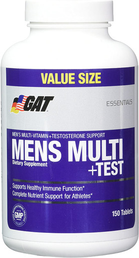 Gat Mens Multi+Test - 150 Tabs
