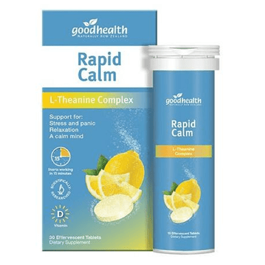 Good Health Rapid Calm Effervescent Tablets 30's