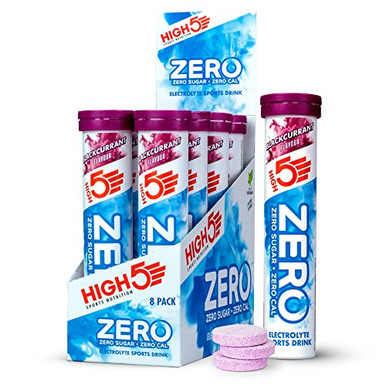 HIGH5 ZERO Electrolyte Hydration Rehydration Tablets Added Vitamin C ...