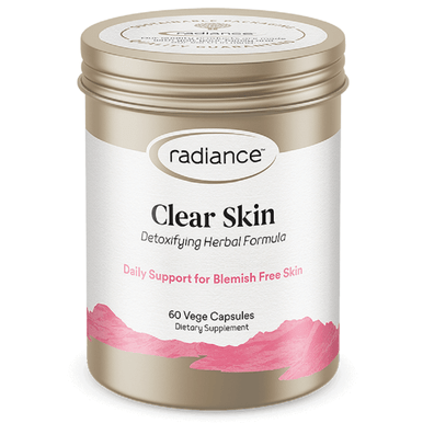 Radiance Clear Skin Detoxifying Herbal Formula Vege Capsules