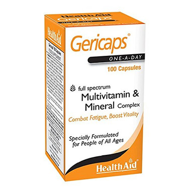 HealthAid Gericaps - 100 Capsules - Kiwla