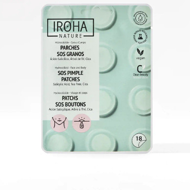 Iroha Nature SOS pimple patches Acne Treatment Cream & blackhead removal