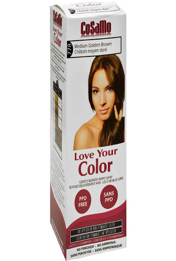 Cosamo Love Your Color Non-permanent Hair Color 778, Medium Golden ...