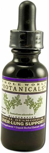 Whole World Botanicals Royal Peruvian Liver & Lung Liquid Extract 1 Oz ...