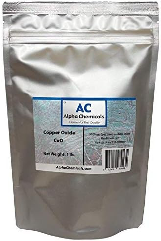 Black Copper Oxide - Cupric Oxide - CuO - 1 Pound