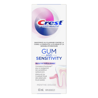 Crest Pro Health Gum & Sensitivity All Day Protection Toothpaste 63mL ...