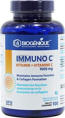 Immuno C- Immune Function & Antioxidant Support, Biogenique (100caps)