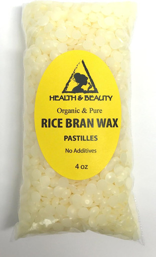 Rice Bran Wax Organic Vegan Beads Vegetable Pastilles Flakes Premium ...
