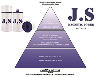Jeanne Arthes 100 ml Eau De Toilette JS Magnetic Power Navy Blue