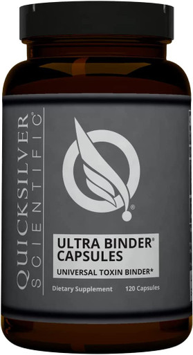 Quicksilver Scientific Ultra Binder Capsules - Activated Charcoal ...