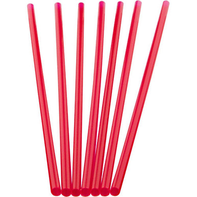 Giant Red Straws 1000 Count By Power Blendz