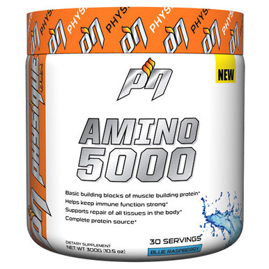 Amino 5000 Blue Raspberry 300 Grams By Physique Nutrition
