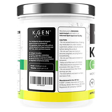 K-Gen Keto Greens (Collagen) Apple 240g
