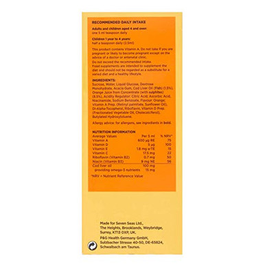 Minadex Multivitamin Liquid Orange 300ml