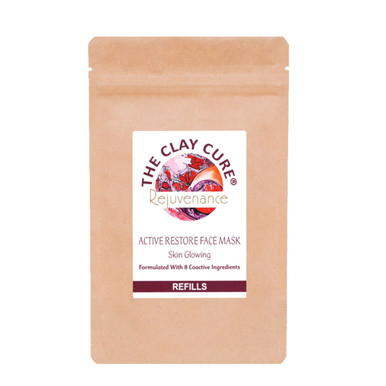 The Clay Cure Company Rejuvenance Active Restore Face Mask Skin Glowing ...