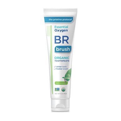 Essential Oxygen BR Organic Toothpaste (Peppermint) - 113g