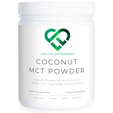Love Life Supplements Coconut MCT Powder - 300g