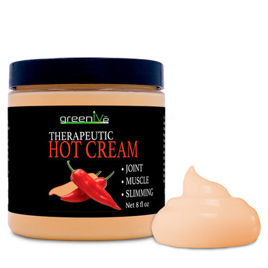 Greenive - Hot Cream - Anti Cellulite Cream - Hot & Cold Sensation - (8 ...