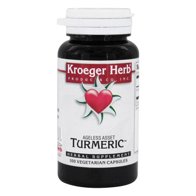 Kroeger Herb Turmeric, 100 Count