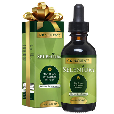 Go Nutrients Selenium 200 Mcg Supplement, Yeast-Free Liquid Drops ...