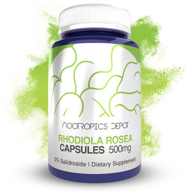 Rhodiola Rosea Capsules | 500mg | 3% Salidroside | 60 Count | Ayurvedic ...
