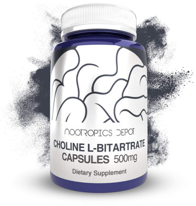 Choline L-Bitartrate Capsules 500mg (90 Count) | Choline Supplement ...