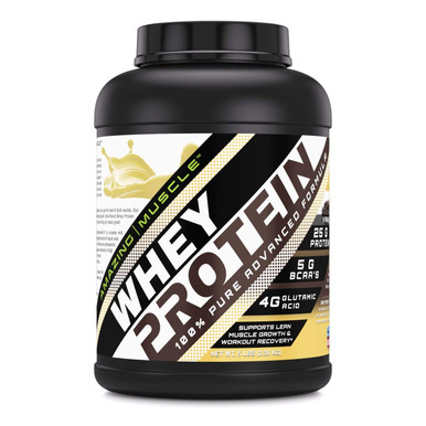 Amazing Muscle 100% Whey Protein Powder *Advanced Formula With Whey ...