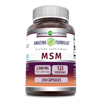 Amazing Formulas Msm (Methylsulfonylmethane) Supplement | 2000 Mg Per ...