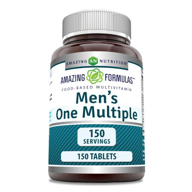 Amazing Formulas Men'S One Multiple 150 Tablets | Multivitamin ...