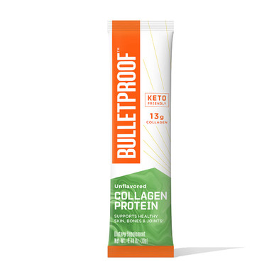 Bulletproof Unflavored Collagen Protein Powder Gopack, 12G Protein, 1 ...