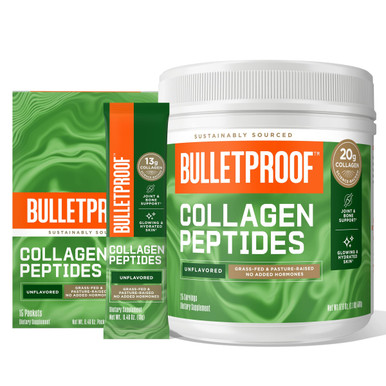 Bulletproof Unflavored Collagen Protein Powder, 18G Protein, 17.6 Oz ...
