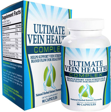 Elevate Recovery Supplements Vein & Leg Circulation Support Supplement ...