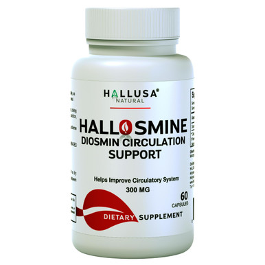 Hallusa Natural Diosmin Circulation Supplements - Leg Circulation ...