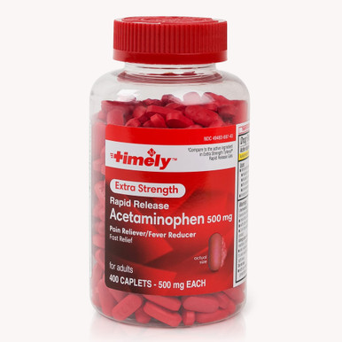 TIME-CAP LABS, INC. Timely Rapid Release Acetaminophen 500Mg Caplets ...