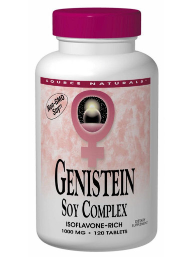 Source Naturals Genistein Eternal Woman 1000mg 120 Tablets - Kiwla