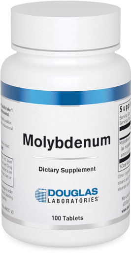 Douglas Labs, Molybdenum 250 mcg, 100 tabs