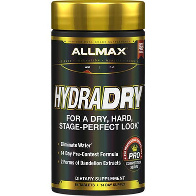 Allmax Nutrition Hydradry Pre-Contest Water Loss System 84 Tablets
