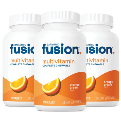 Bariatric Fusion Bundle & Save - Orange Cream Complete Chewable ...