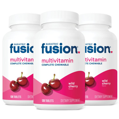 Bariatric Fusion Bundle & Save - Wild Cherry Complete Chewable ...