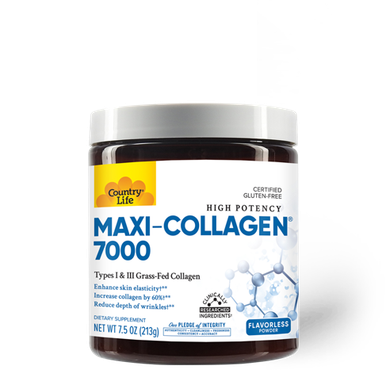 Country Life Maxi Collagen 7000 7.5oz Powder